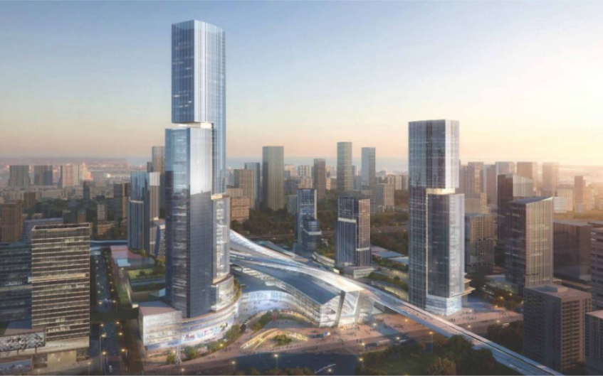 深圳西丽综合交通枢纽城市设计竞赛获胜方案