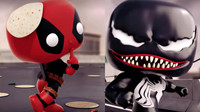 3个漫威趣味小动画,毒液附身蜘蛛侠,却被死侍用卷饼打败!