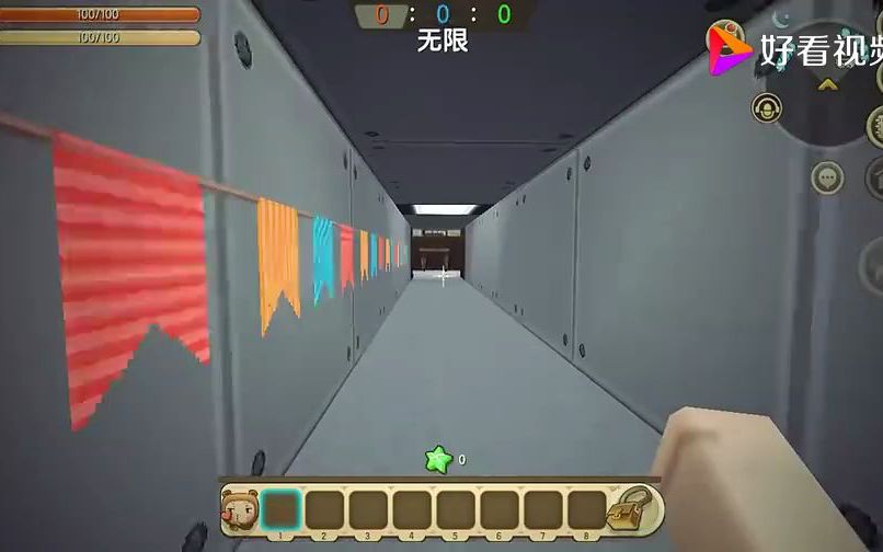 木鱼与小铃铛:联机模式,恐怖解密地图,逃出恐怖披萨店!.mp4_迷你世界