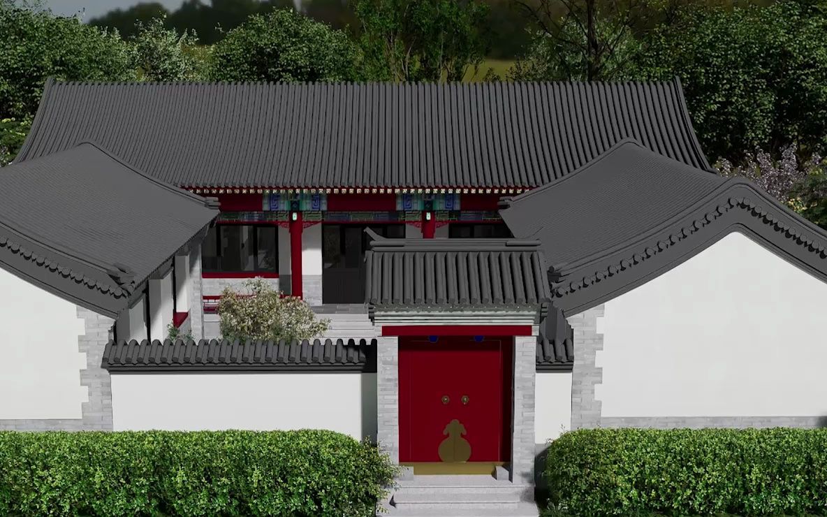 ...是一种融合了中国传统文化和现代理念的宅院式建筑风格,不仅是一种...