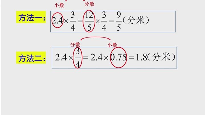 「名师公开课」小学六年级数学《分数乘小数》