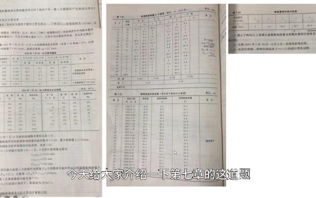 《水文水利计算》【同频率典型放大法】推求设计暴雨过程