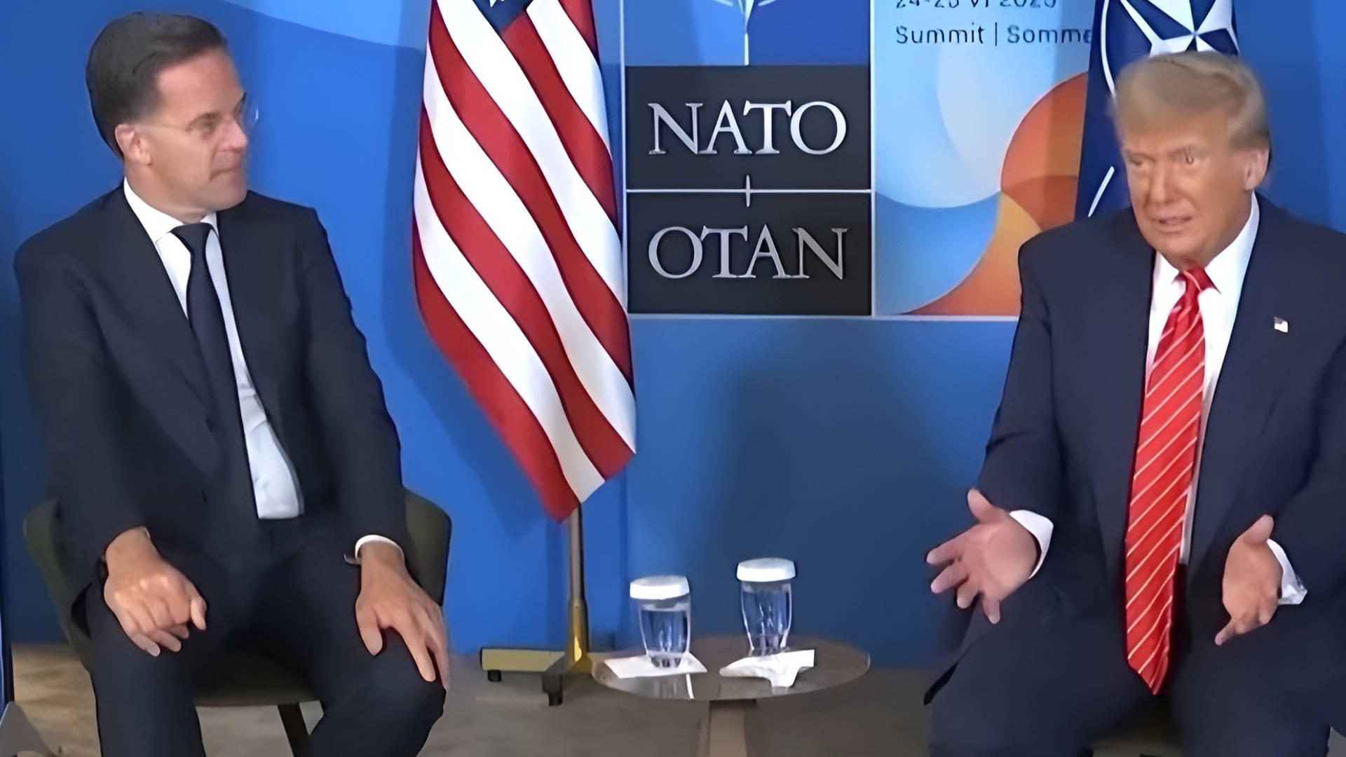 特朗普:他很亲切地叫我“爸爸”,北约秘书长:我没有!