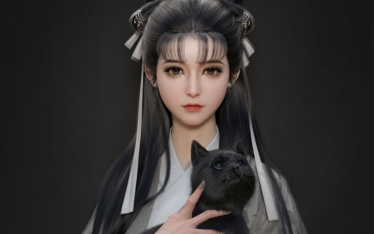 【MAYA角色建模】简单小姐姐角色人头模型制作