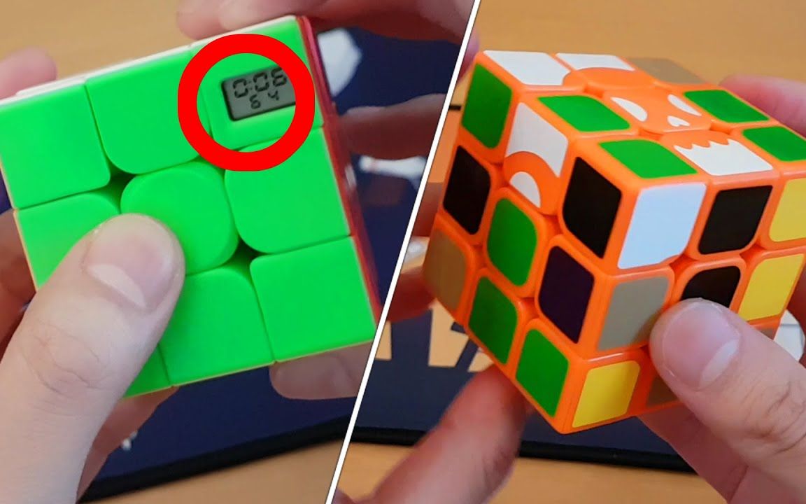【魔方展示】计时器魔方开箱