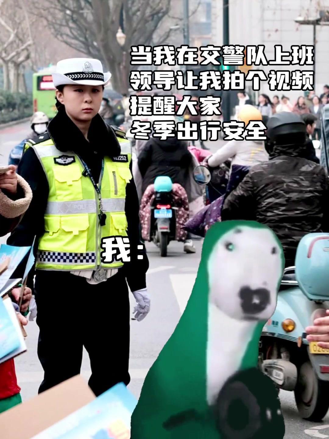 任务完成,冬季出行提示大家记住了吗?@西安交警