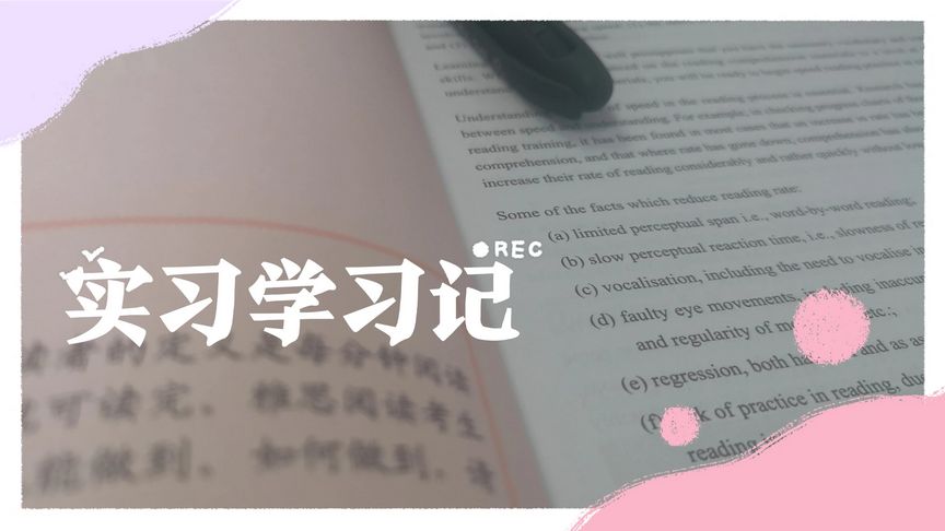 『观察人间记录#28』实习&学习记录