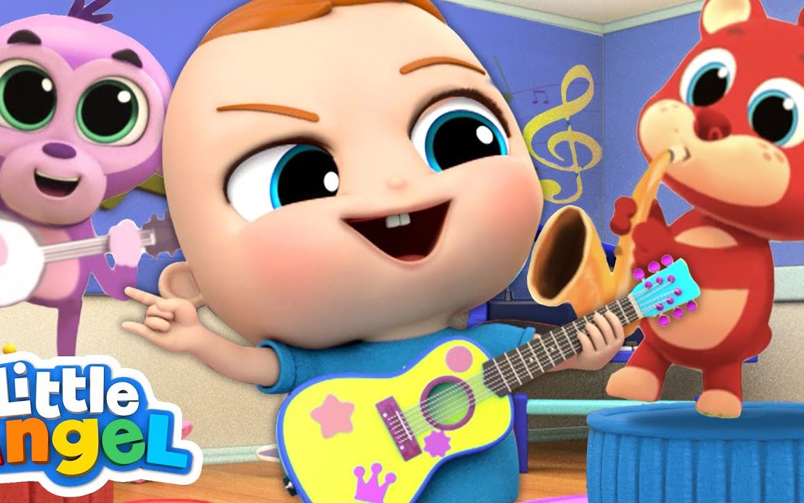 ◤英文教育歌谣新系列◥我们学习演奏乐器