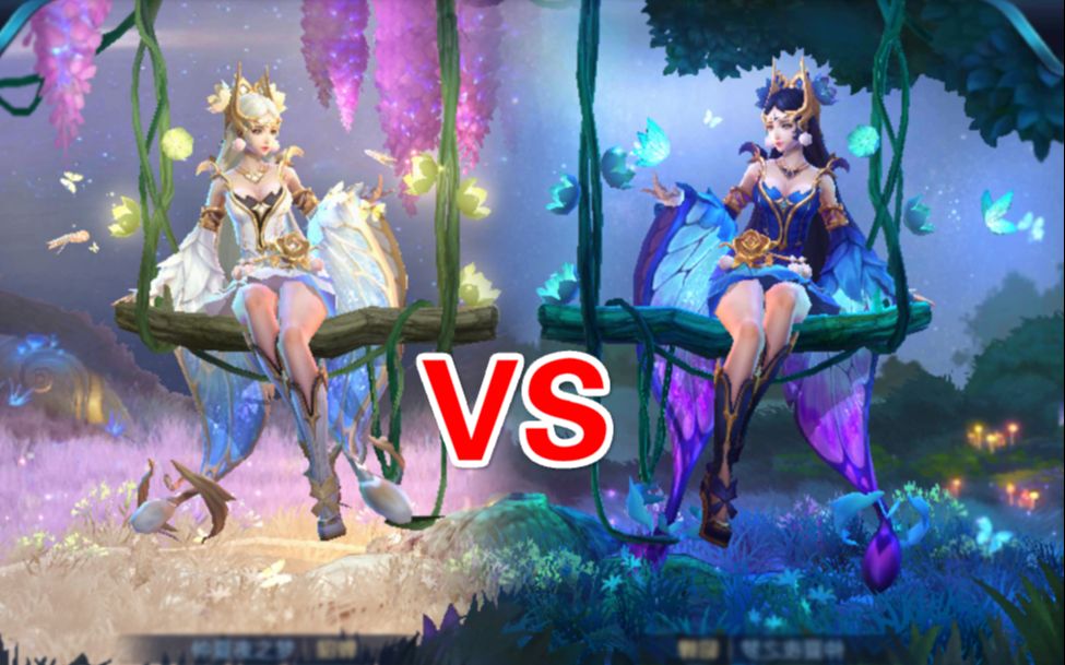 王者荣耀:2款仲夏夜之梦对比,官方换色最为致命!