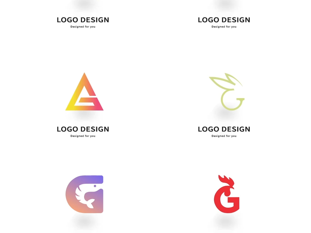 字母"G"的LOGO设计,打造独一无二的品牌LOGO