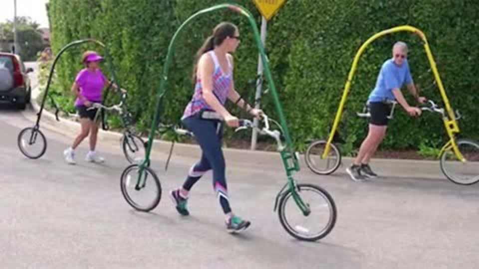 我国女孩发明了无链条自行车比电动车还快一起来看看