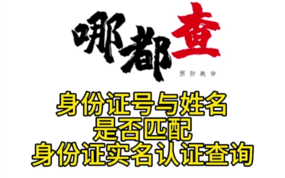 身份证实名认证的功能介绍