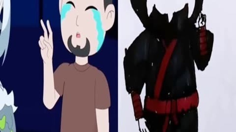 儿童动画简笔画:在湖里捞好东西的时候到底看到了什么