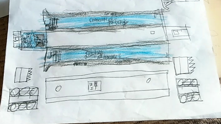 HXD1-1000深度国产化机车纸模图纸图片