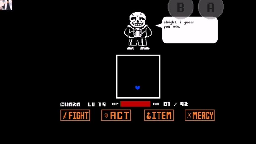 sans模拟器普通模式过关