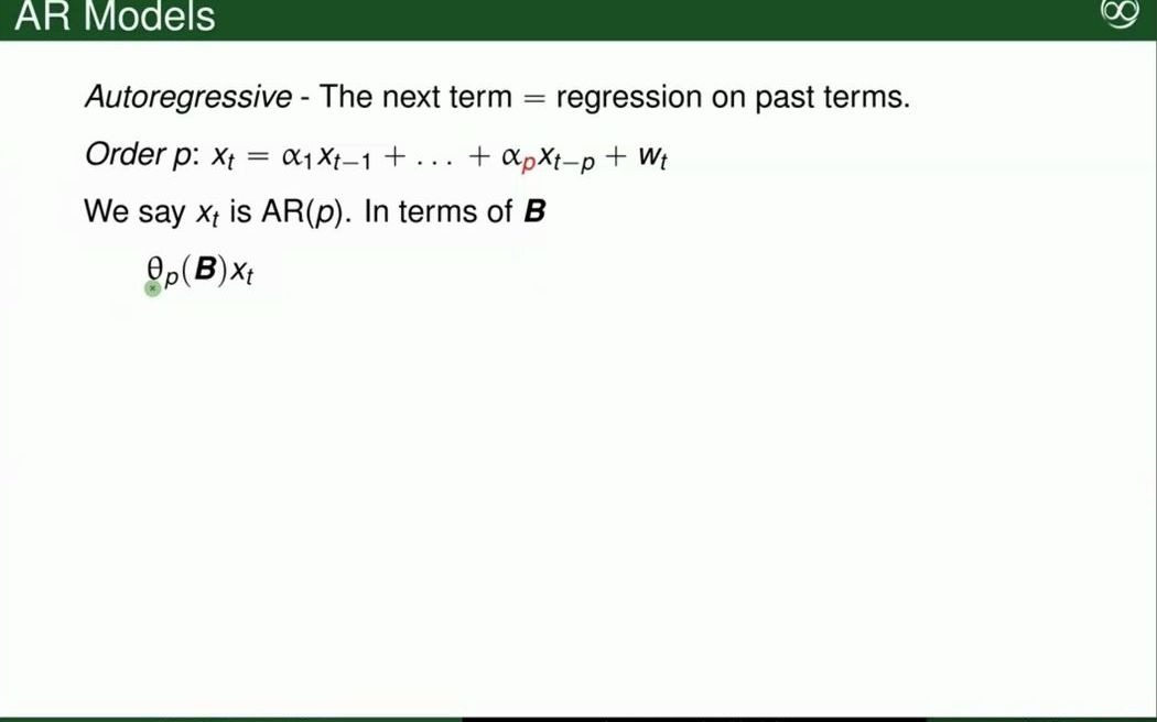 北美财险精算师考试MAS I时间序列第五集E2.2 Autoregressive Models...