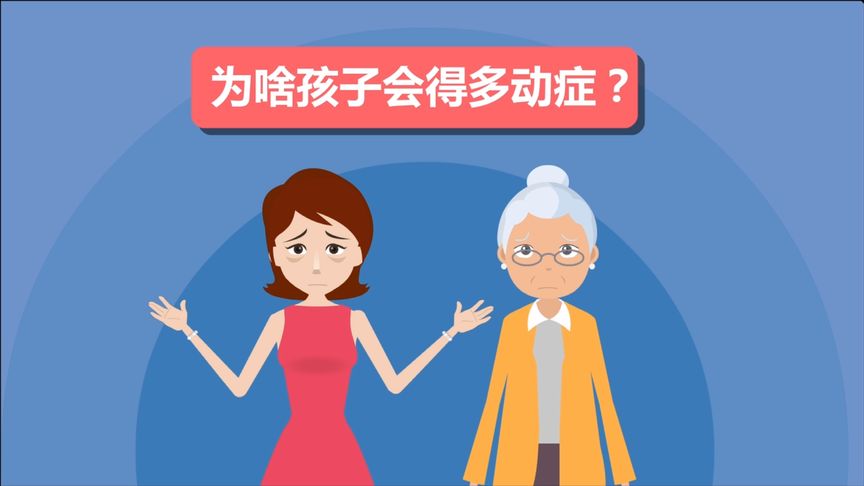 心理健康系列科普动画 | 认识多动症/多动障碍
