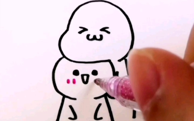 【简笔画】快画给你喜欢的人看