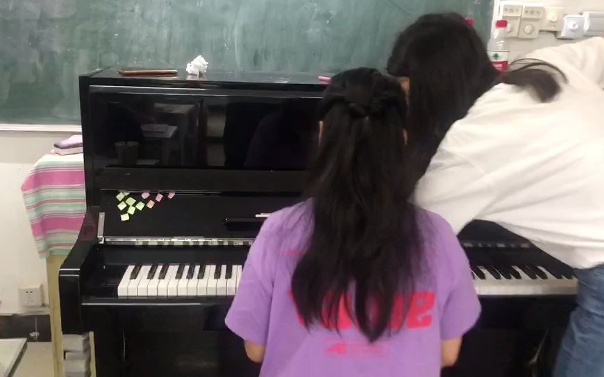 幼师资格证面试授课场景--幼儿园教师钢琴简谱教学