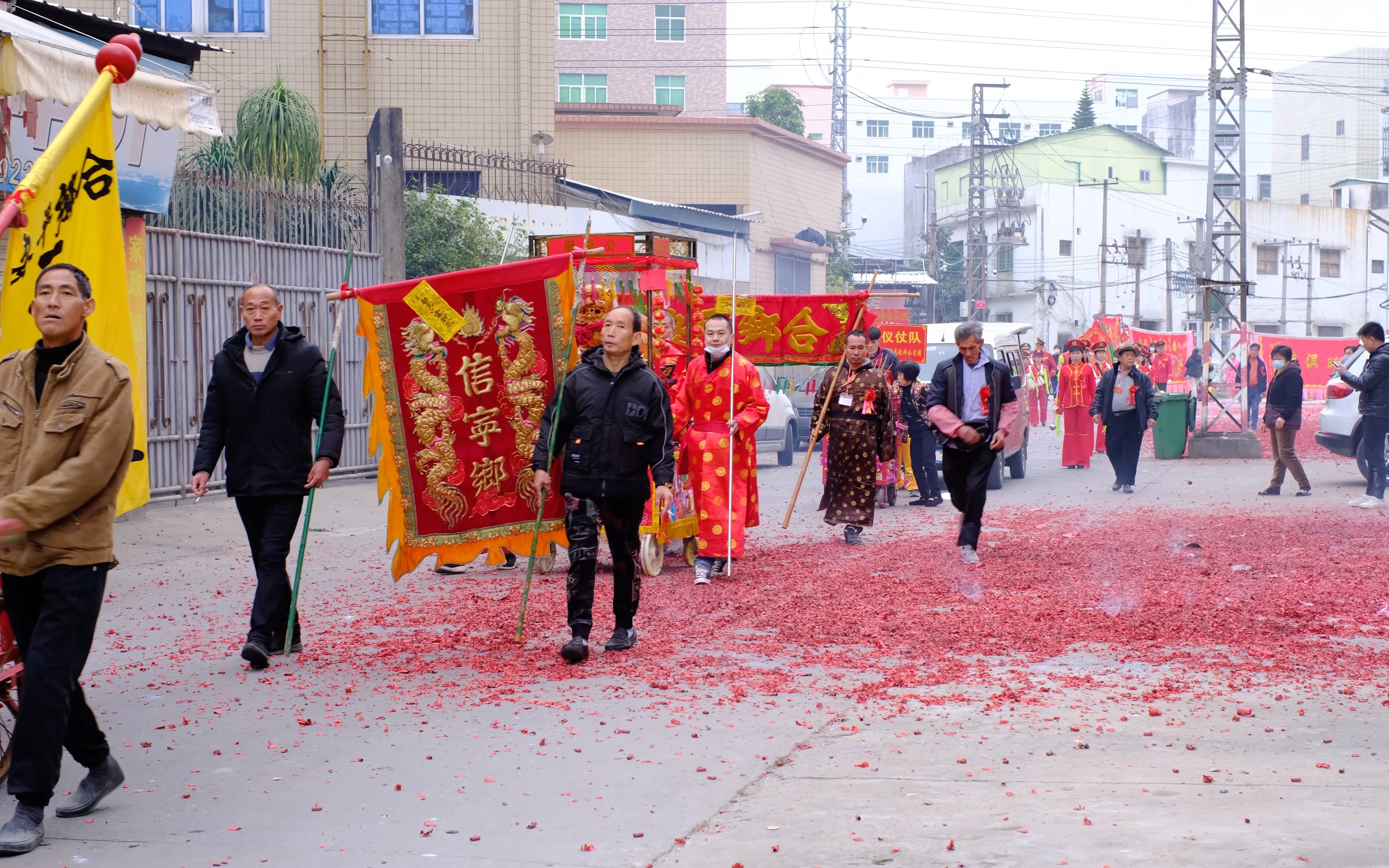 潮汕|2023年汕头市信宁村正月初十营/迎老爷队伍圣驾巡游全记录