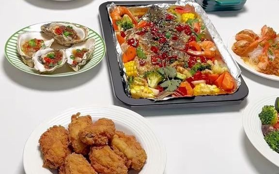 ...只需一台#凯度B8微蒸烤炸一体机 就够了～#微蒸烤一体机 #微波炉...