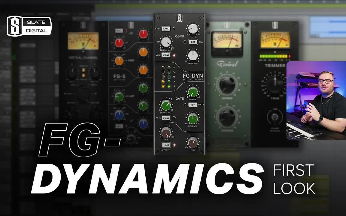 【2022新品】Slate Digital FG-Dynamics SSL 建模动态效果器模块...