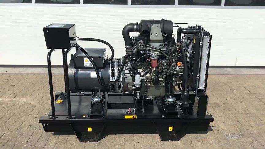 洋马35千伏安固定式发电机听声音就知道是好东西