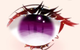 【画世界】眼睛上色教程第二弹。新手向!