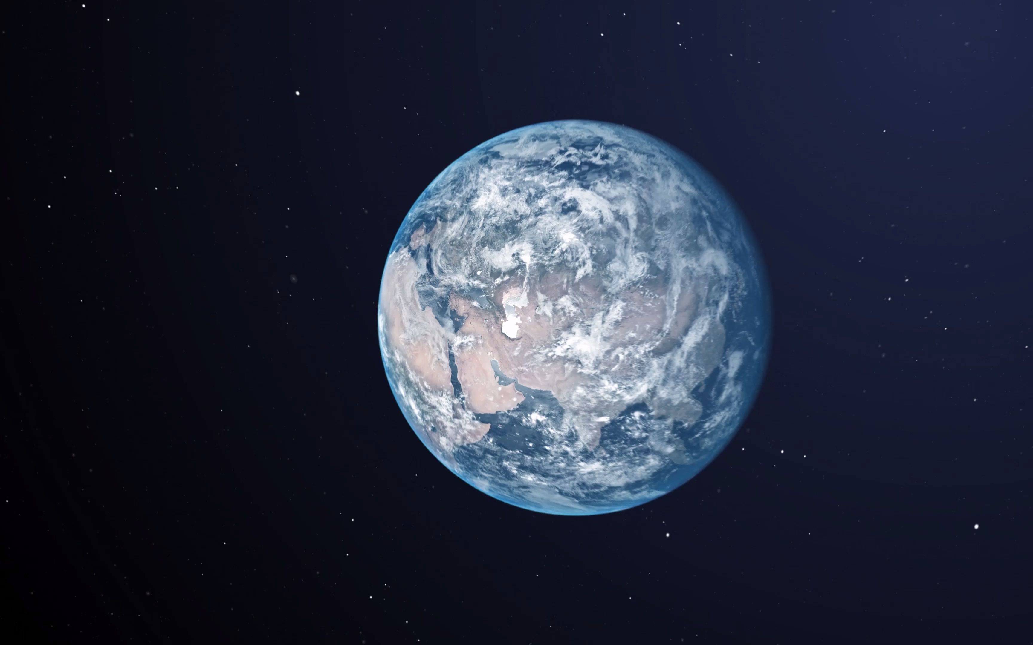 【4K地球视频素材Planet】各种方向近远观旋转4K地球特效视频素材