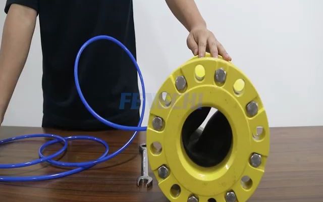 风驰空气驱动夹管阀开关演示视频