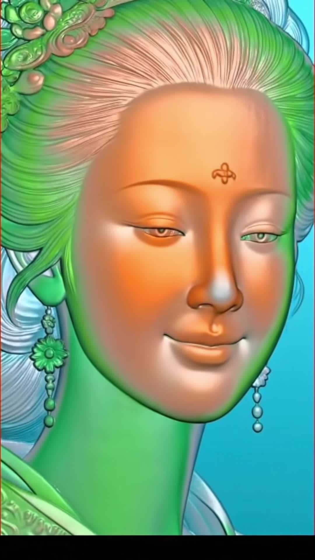 ...Ai 一键生成浮雕,2K 高清无噪点 #欣华Ai雕刻 #ai雕刻 #ai浮雕 #ai...