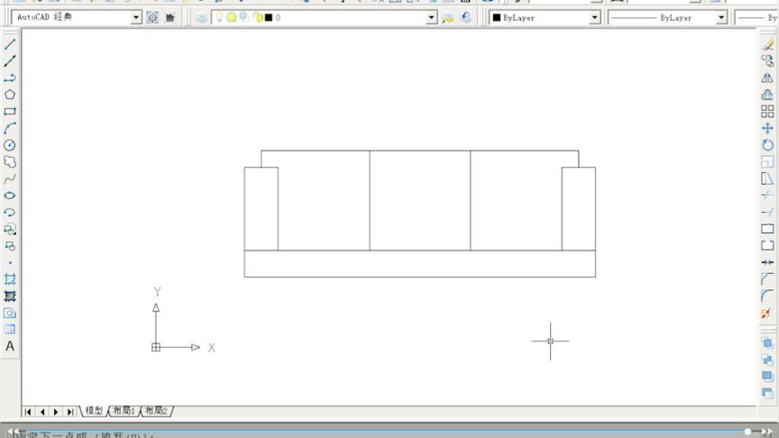 cad2007实例教程21-矩形画围墙立面图