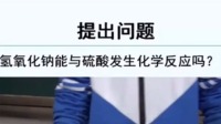 初四化学 第21集 氢氧化钠与硫酸发生化学反应吗?