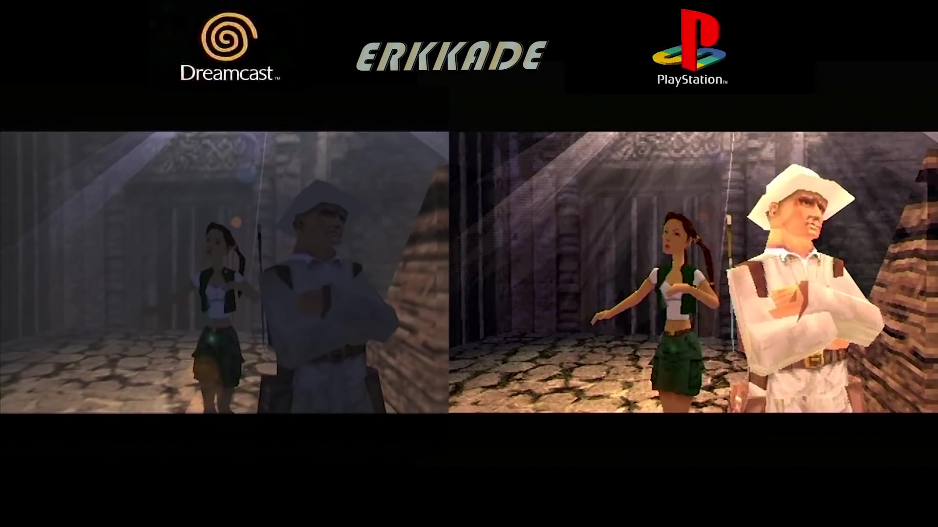 古墓丽影4 DC版 vs PS版 ,哪个画面更合你心意?