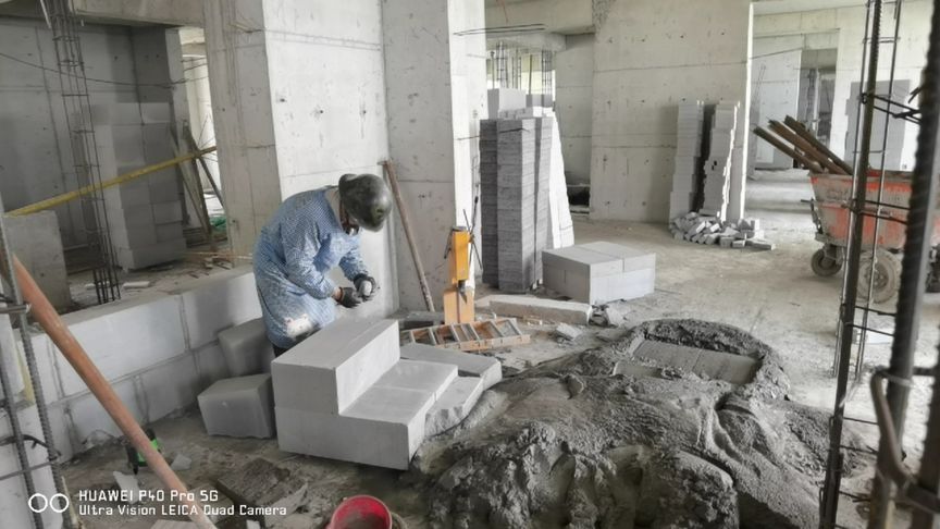 二次结构中砌墙是如何砌筑的?