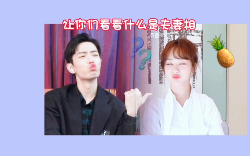 让你们看看什么是夫妻相～#肖战 #杨紫 素材多,找素材实属不易啊～...