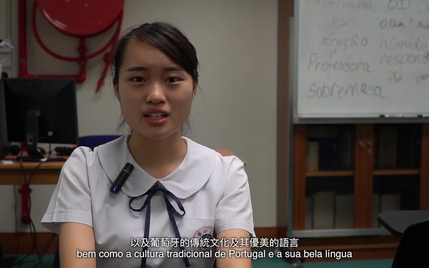澳门中学生说葡萄牙语