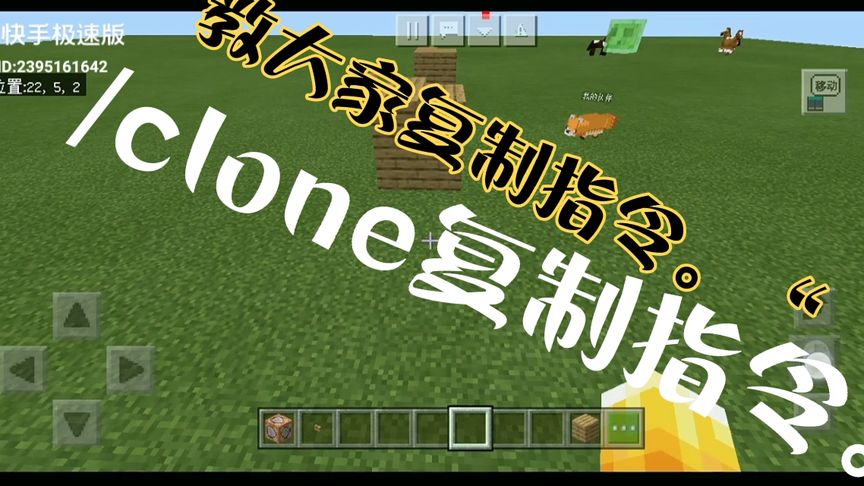 我的世界复制指令。帅狗SH解说。