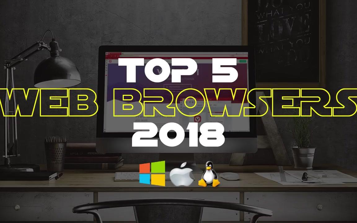 (油管搬运)Top 5 Best Web Browsers 2018(国外最好的5款浏览器)