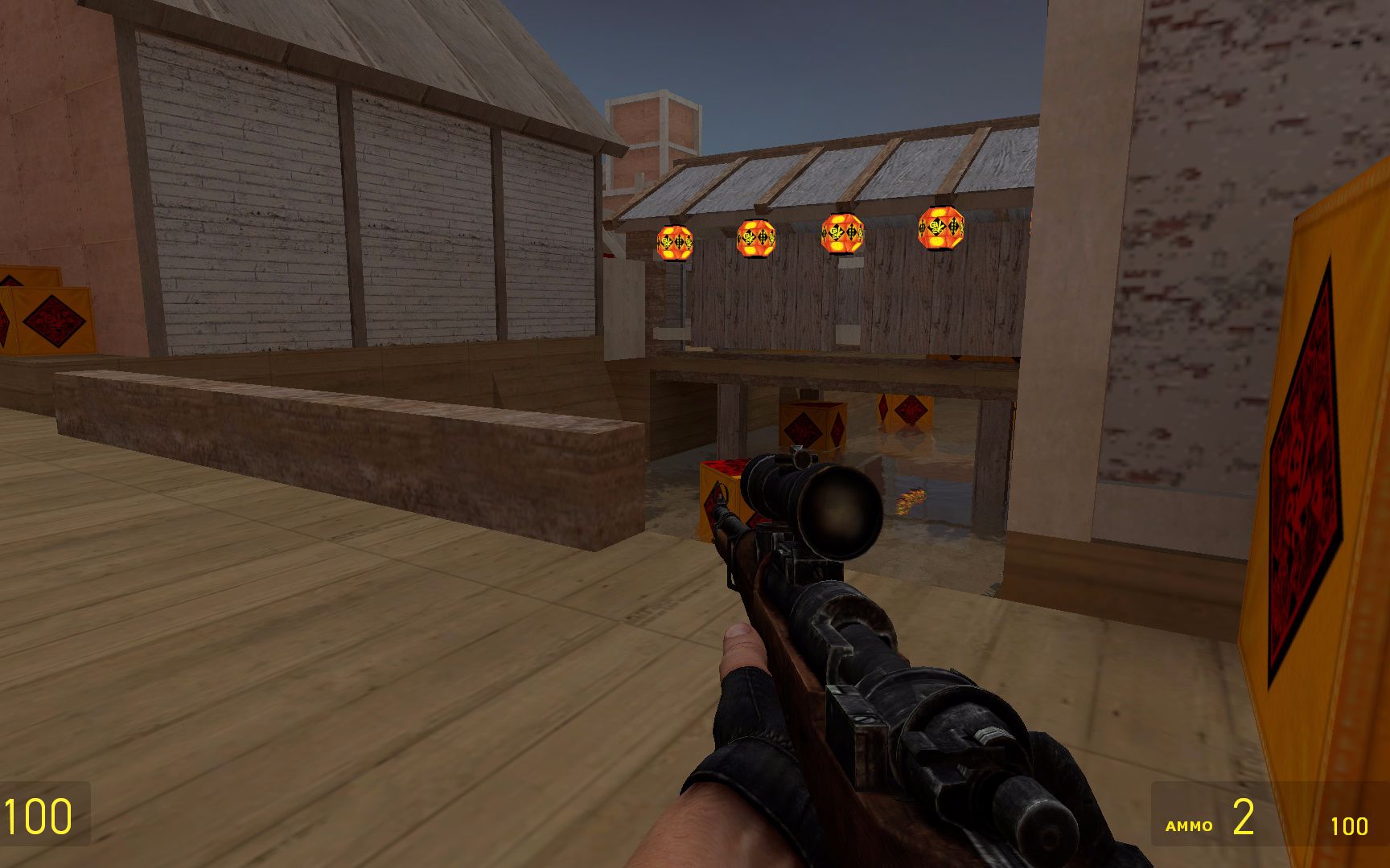 你跟神枪手的距离其实就差一把98k gmod沙盒模组