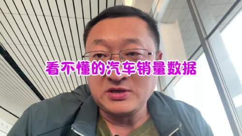 看不懂的汽车销量数据
