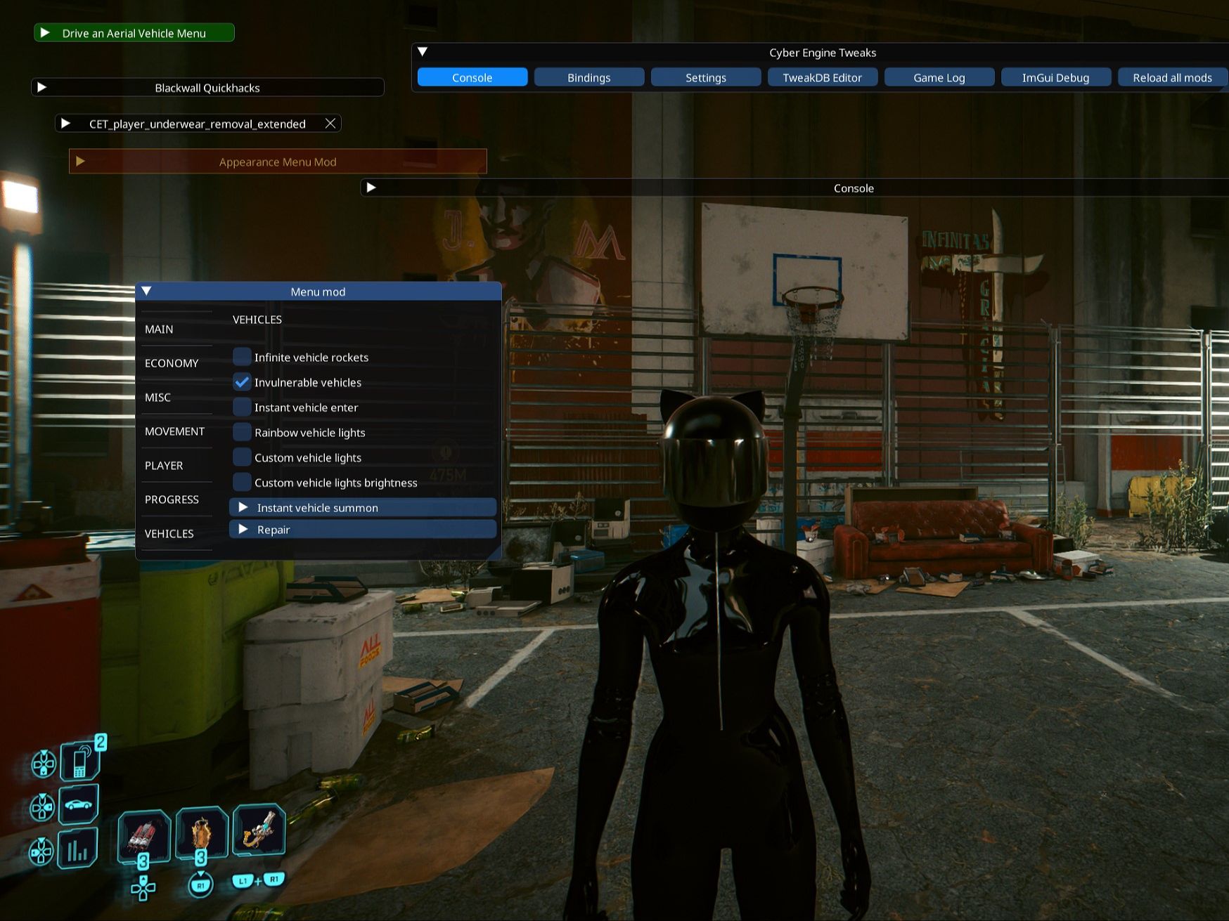 【赛博朋克2077】分享一个内置修改器,没有汉化版本,介意的话勿去n...