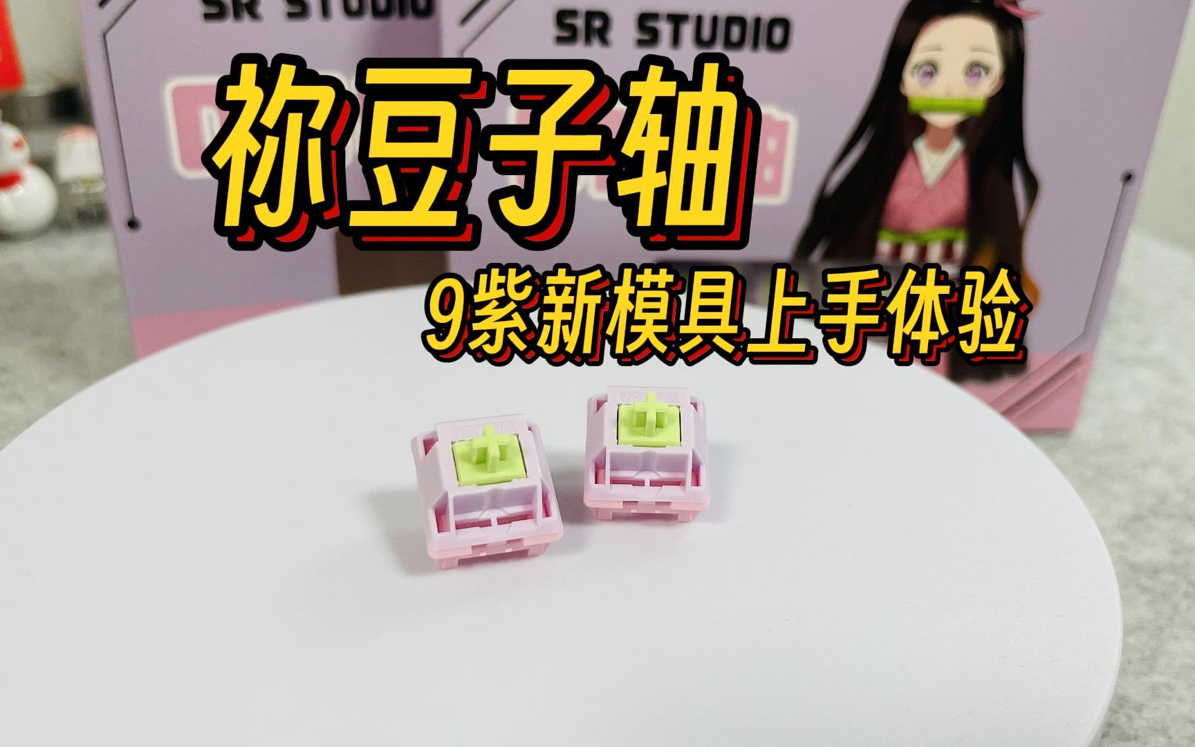 SR工作室祢豆子轴上手体验 | 测评 | 新模具 | 打字音