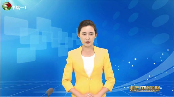 科右中旗新时代文明实践志愿服务队助力文明城市创建工作