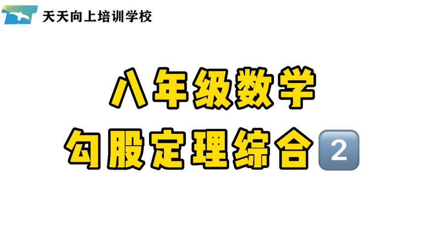 勾股定理综合2——几何问题中的应用