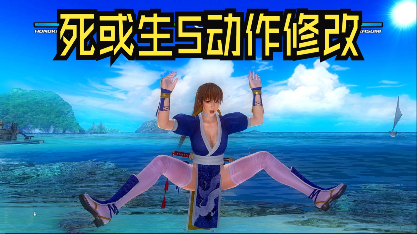 死或生5+73DLC+画质补丁+修改动作分享