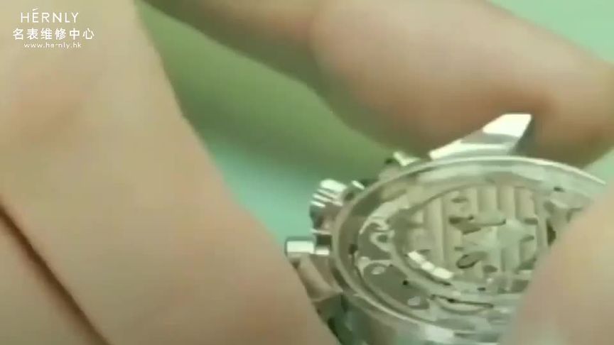 机械表机芯拆解过程