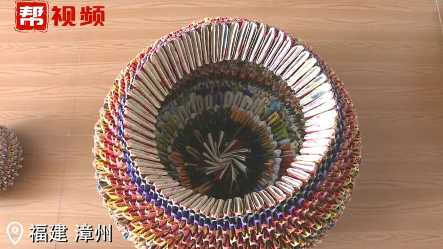 看完再也不扔它们了!普通废弃纸制品在他手里成了“宝贝”