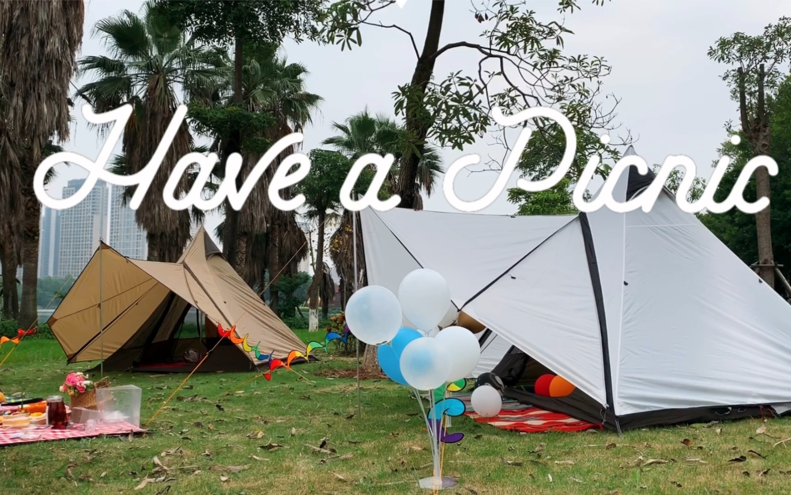 小尖塔印第安帐篷公园野餐露营vlog-红旗妈妈户外铺 结构稳定帅气、...