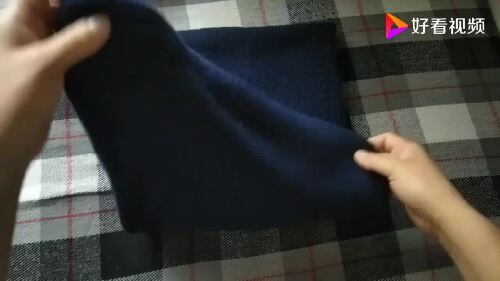 棒针编织开叉裙,简单又时尚